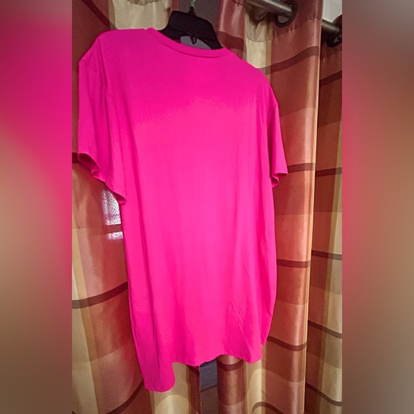 SHEIN | Dresses | Hot Pink Plus Size Tshirt Dress | Poshmark